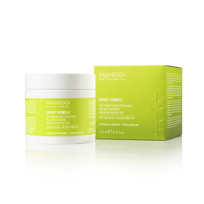 BRIGHT FORMULA REGENERATING PEEL PAD 20% (GLYCOLIC + M ACID COMPLEX)
